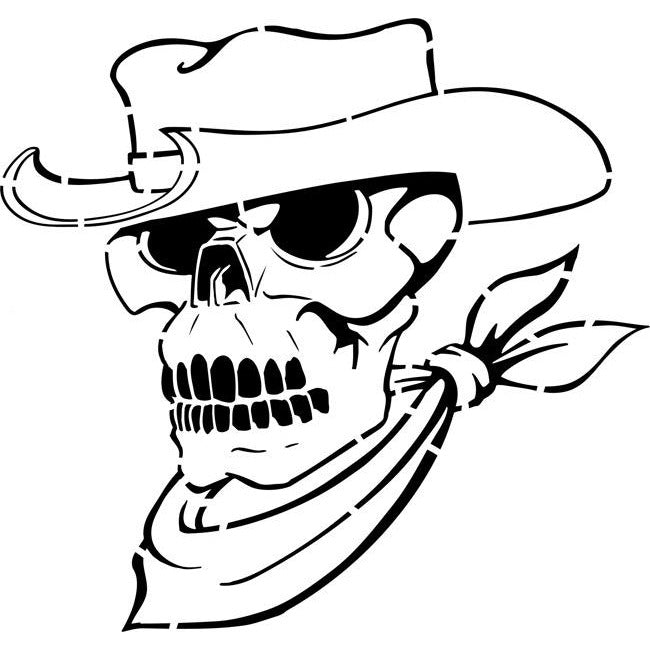 Cowboy Stencil