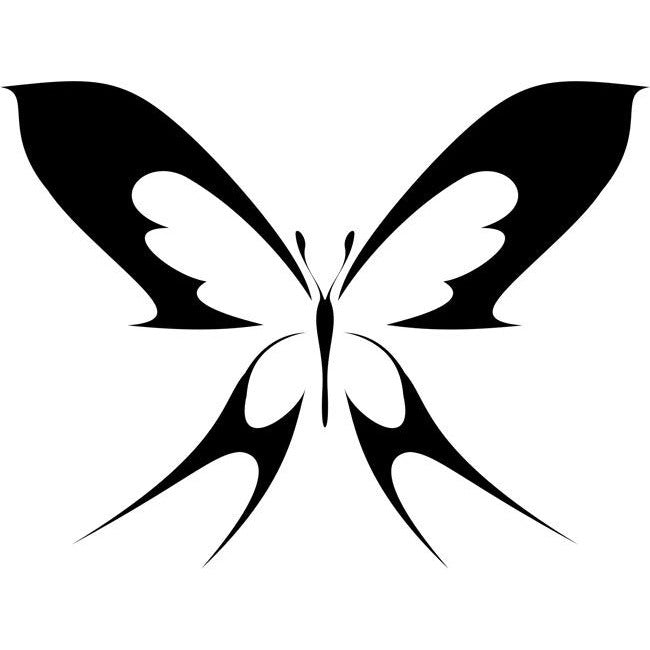 Two-tailed Butterfly Stencil