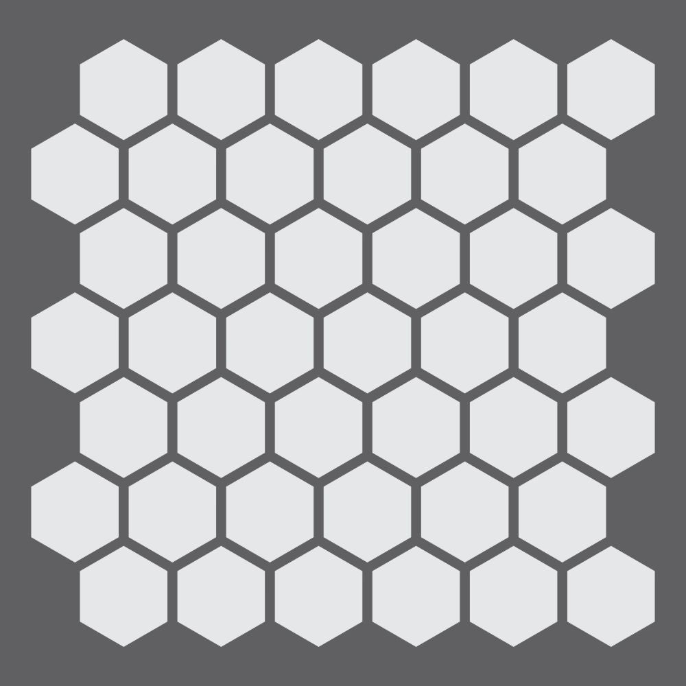 Hex Mini Craft Stencil