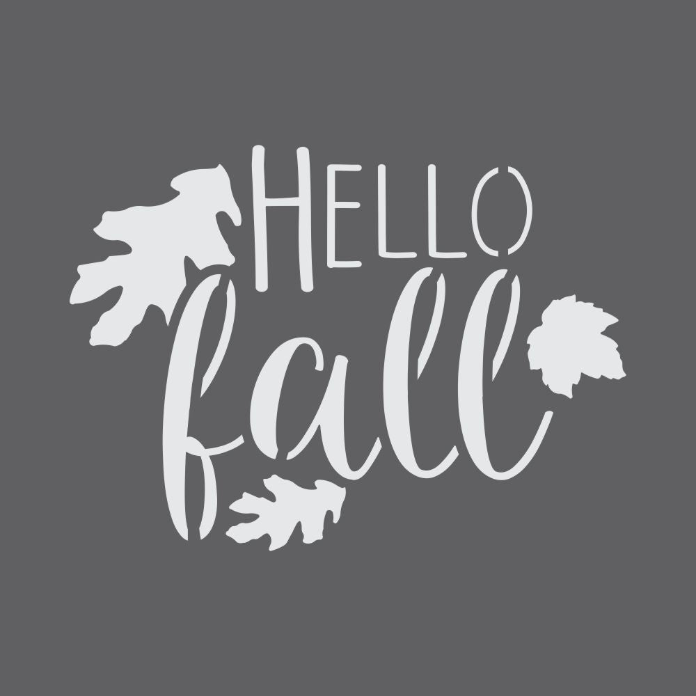 Fall Stencil