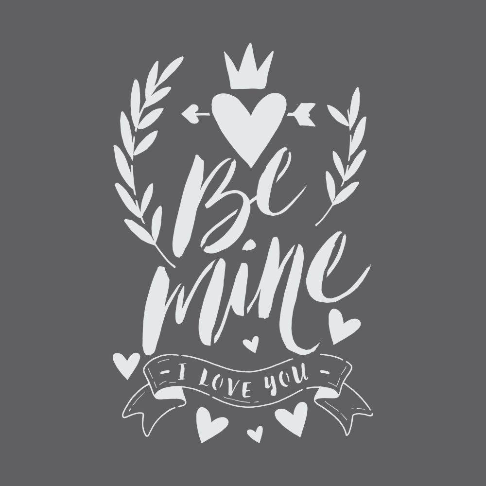 Be Mine Craft Stencils