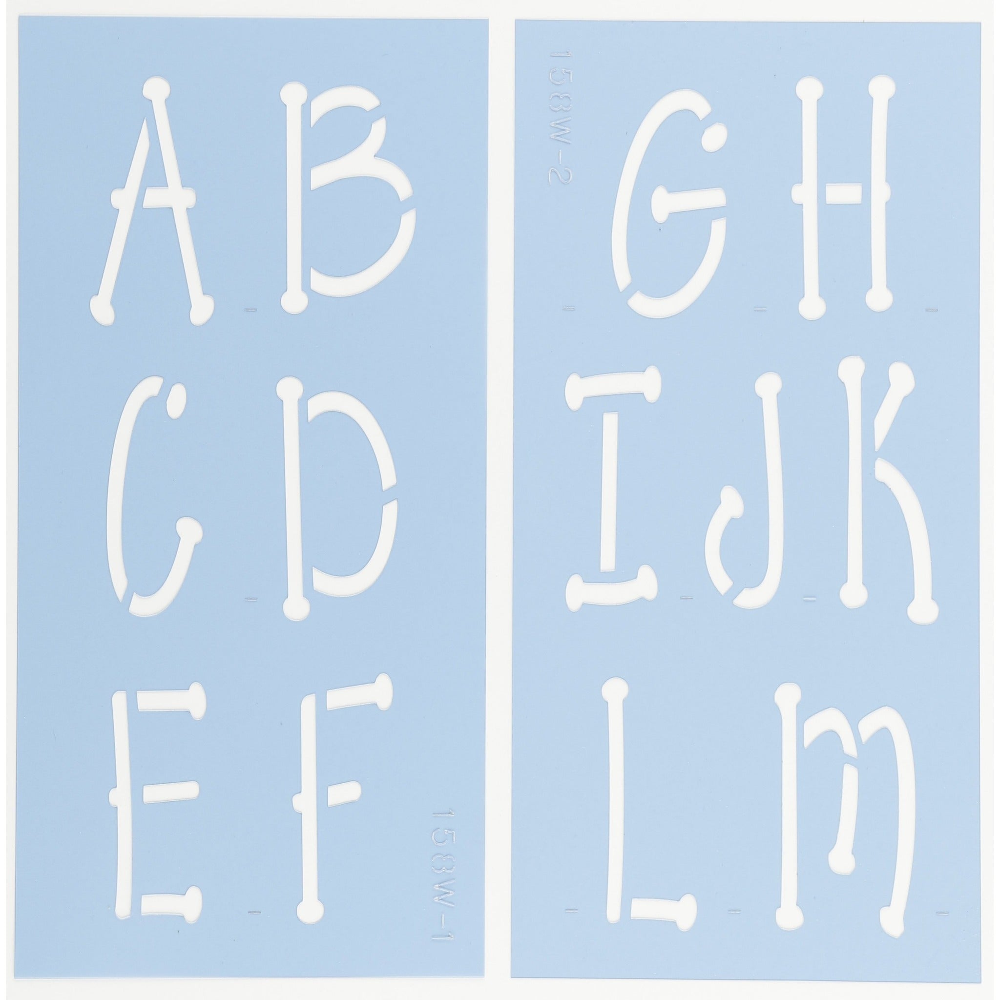 Cool Alphabet Stencils