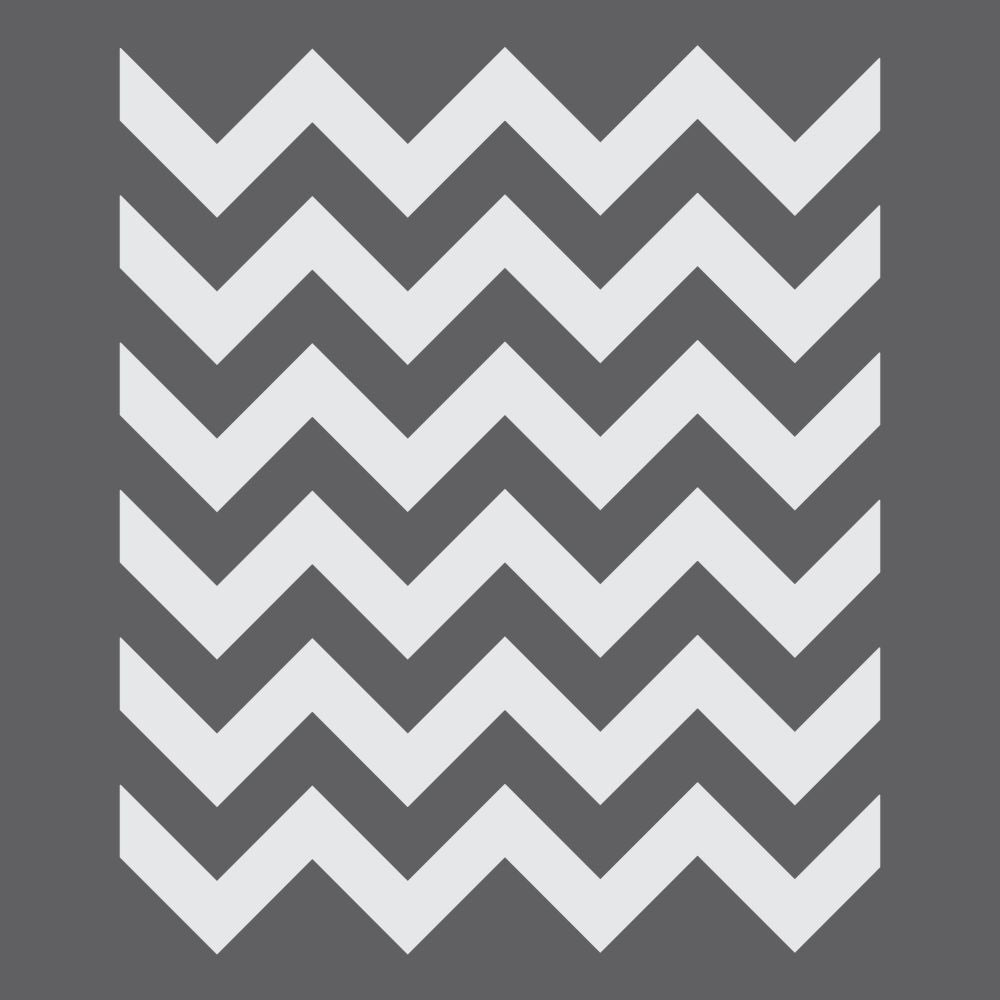 Chevron Mini Craft Stencil